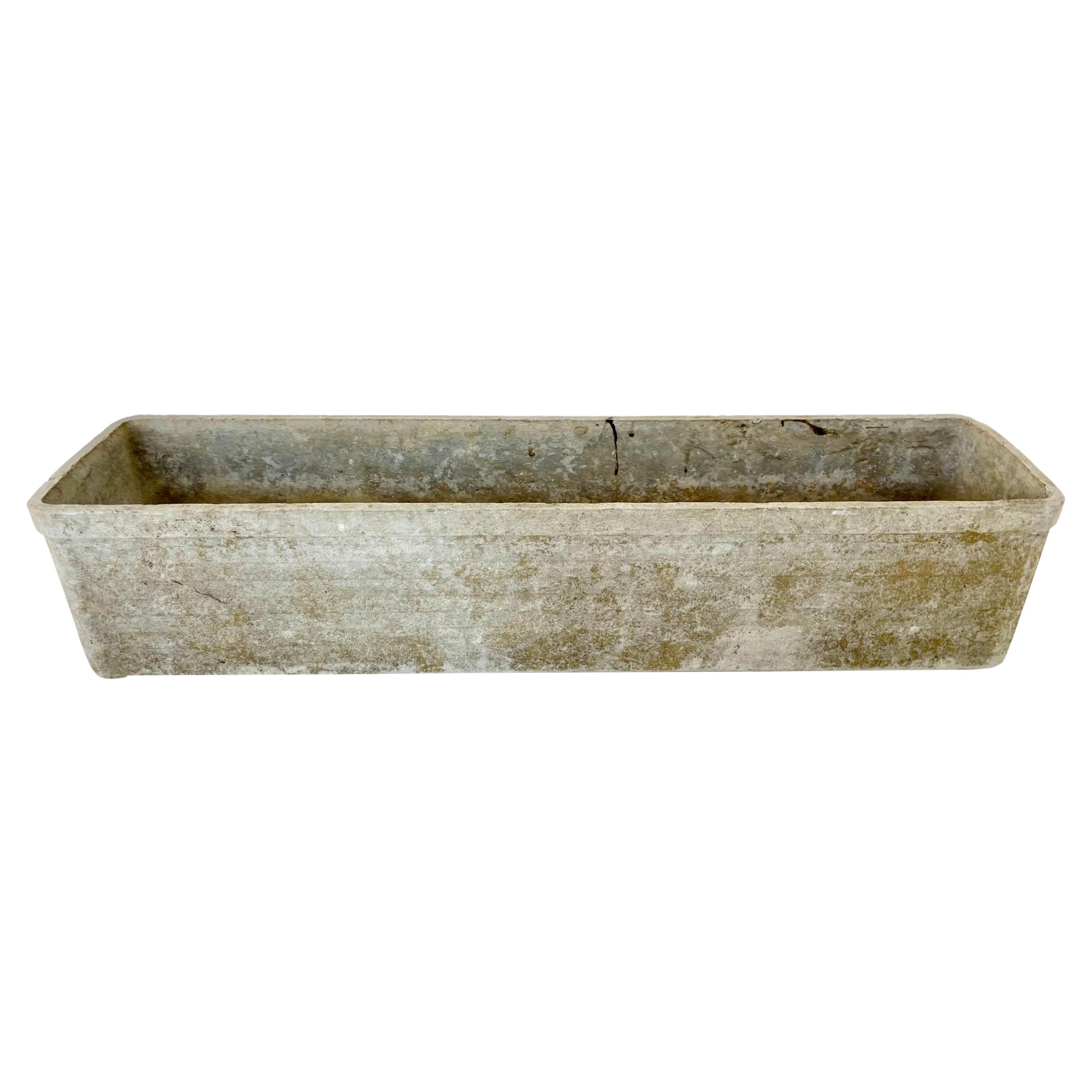 Rectangular Metal Trough at 1stDibs