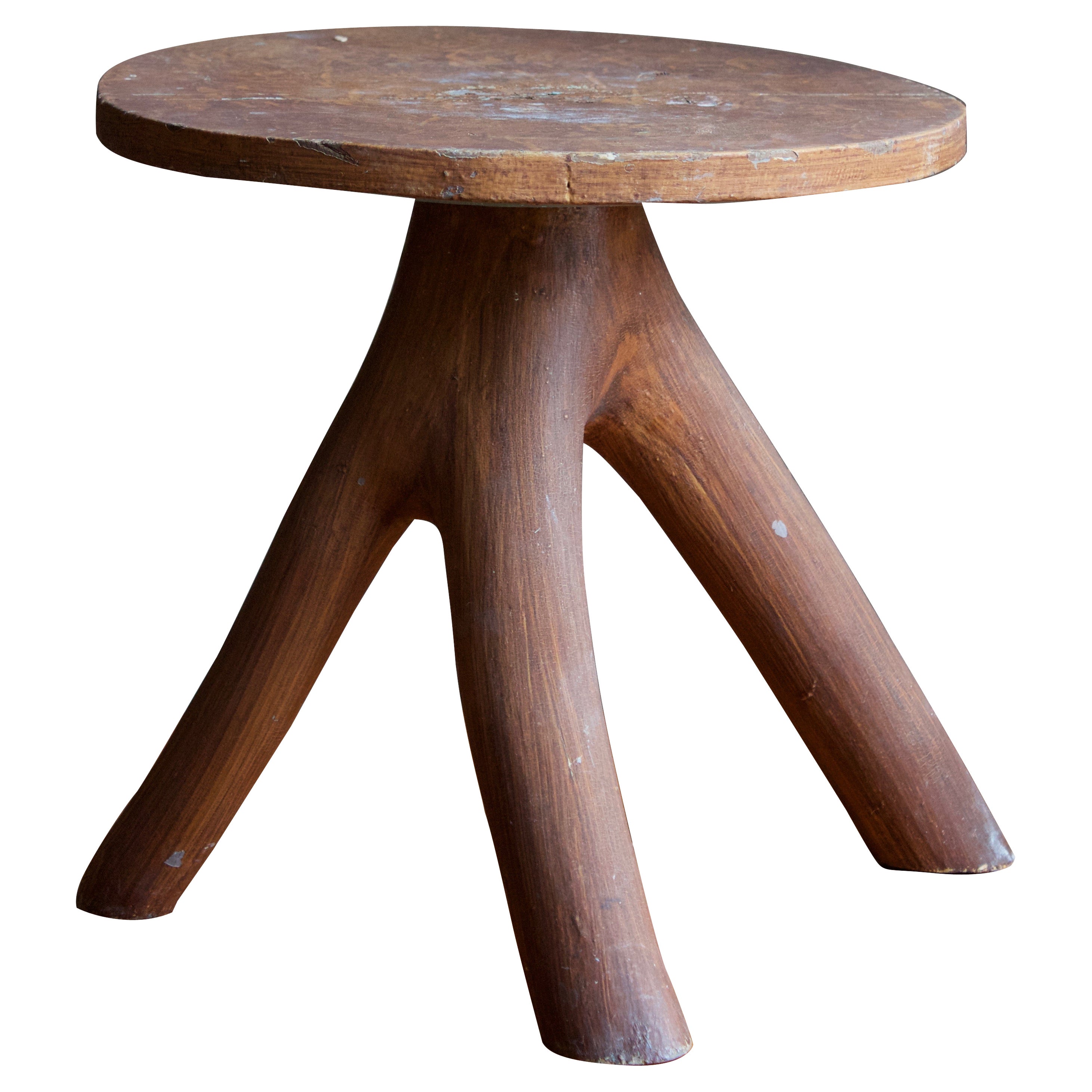 Wharton Esherick Freeform Stool at 1stDibs