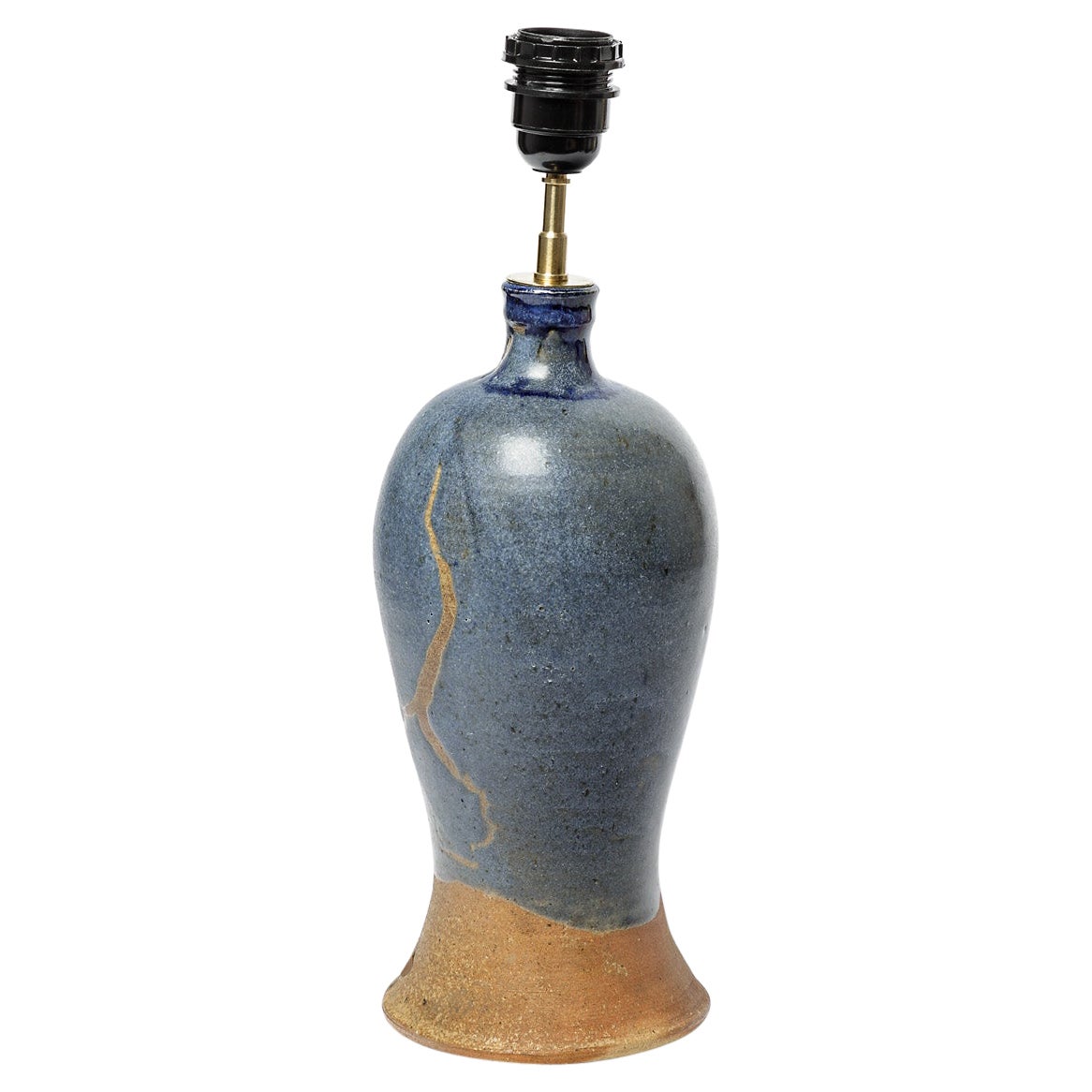 20th Century Design Sculpture Ceramic Table Lamp by French Artist, 1970 ...