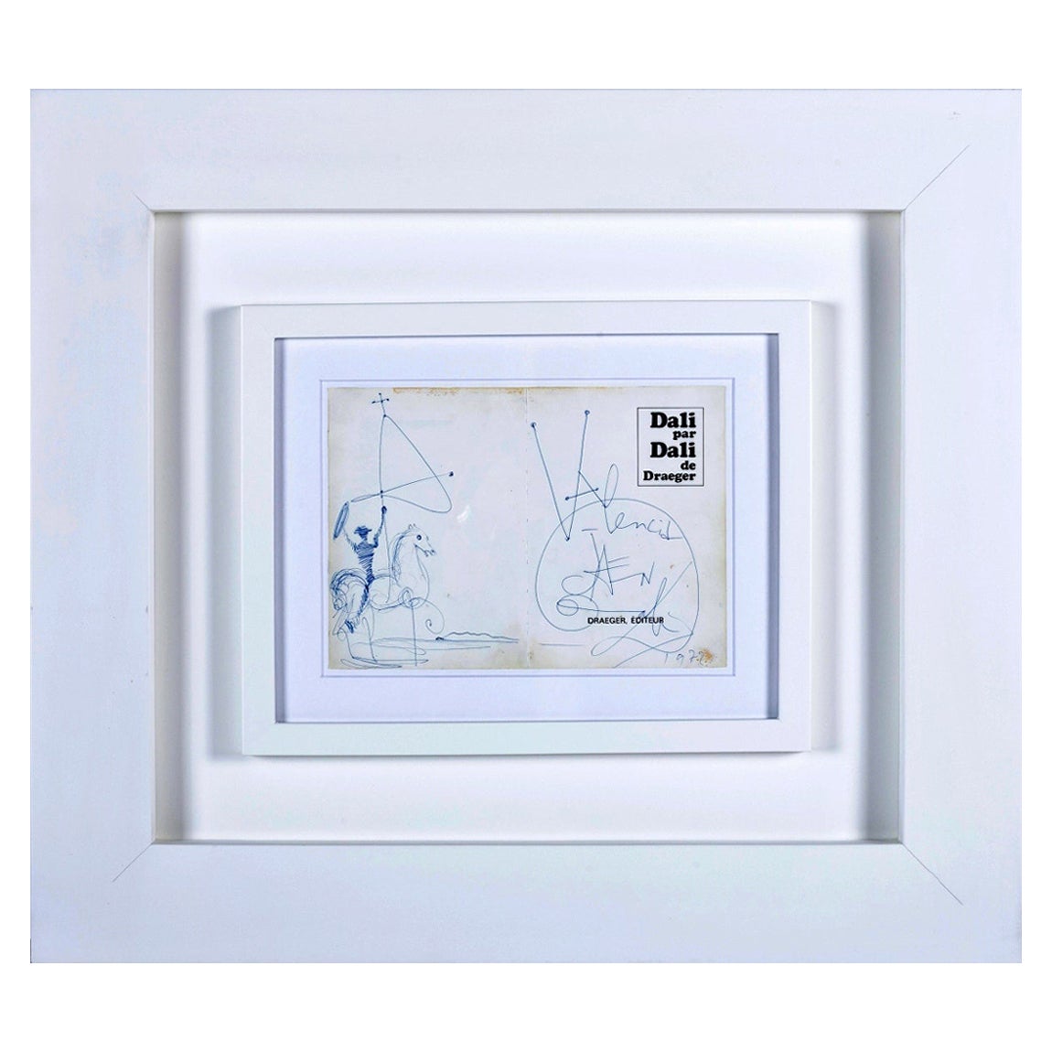 Signed and Numbered Surrealist Lithograph by Salvador Dali at 1stDibs