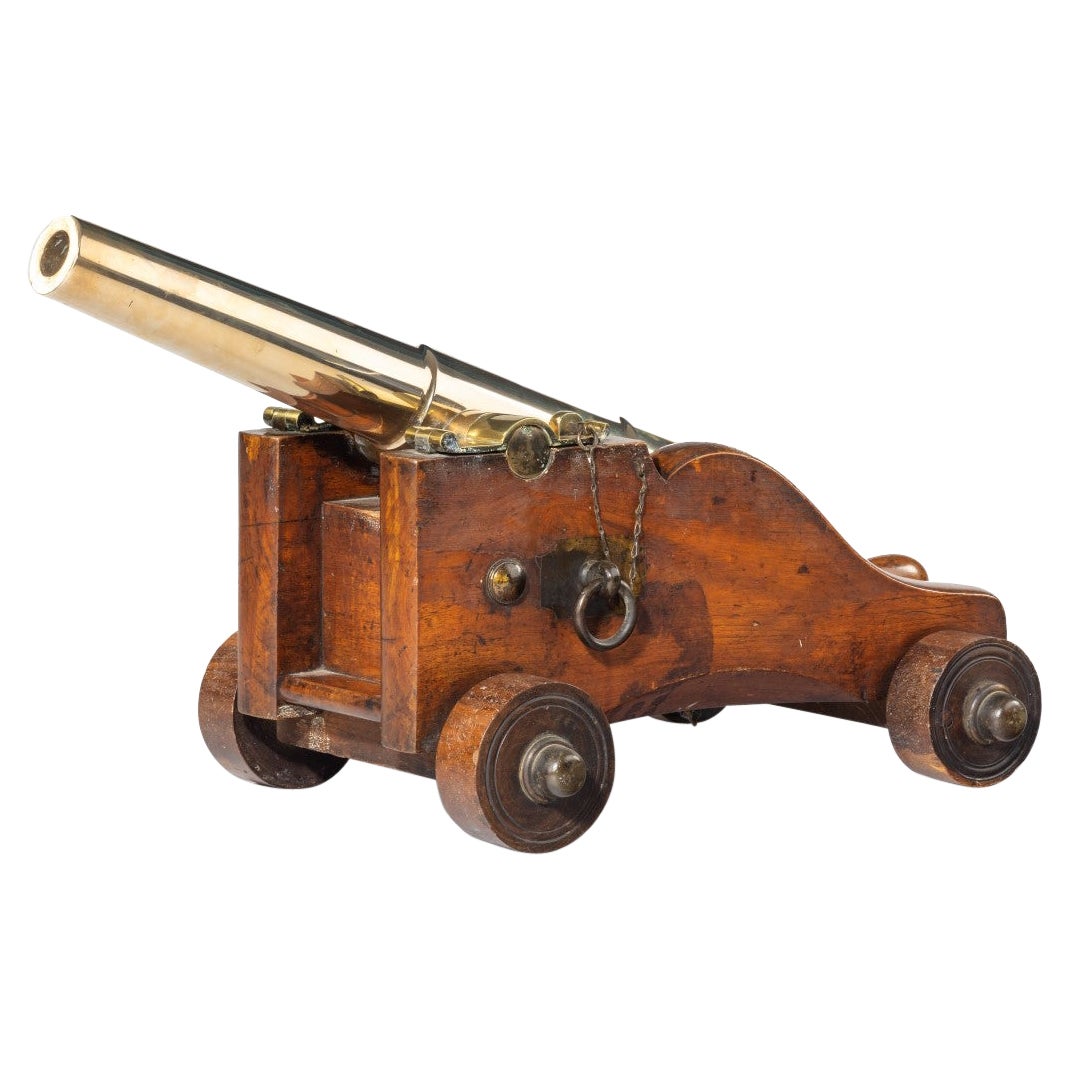 Fine Bronze 3-Stage Signal Cannon at 1stDibs | cannon for sale
