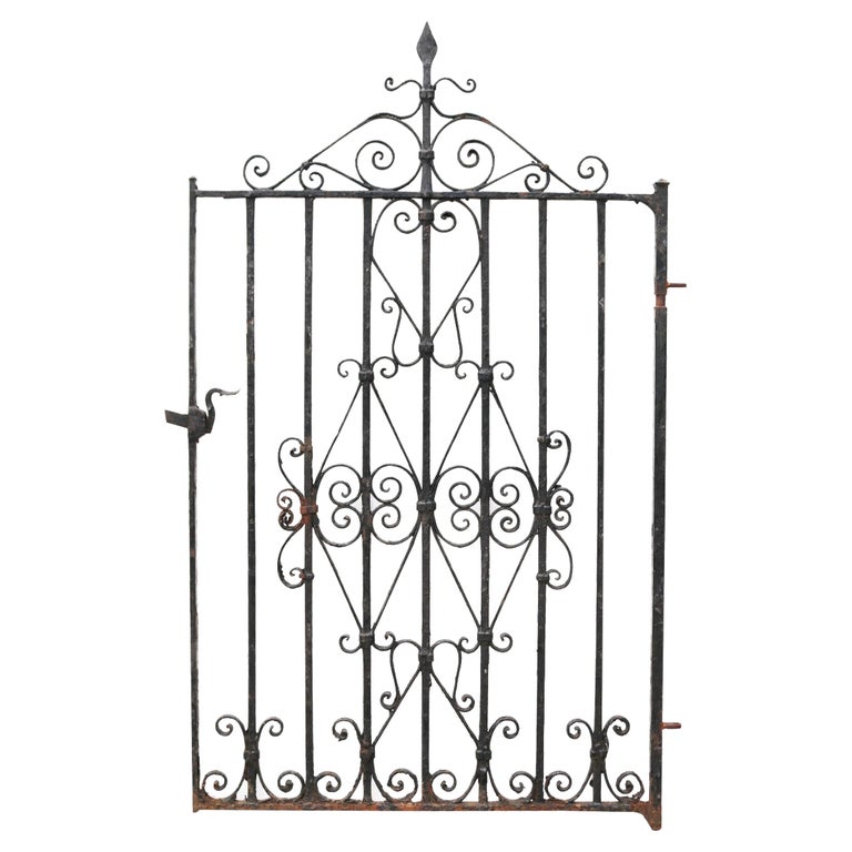 Victorian Style Reclaimed Wrought Iron Gate at 1stDibs | victorian ...