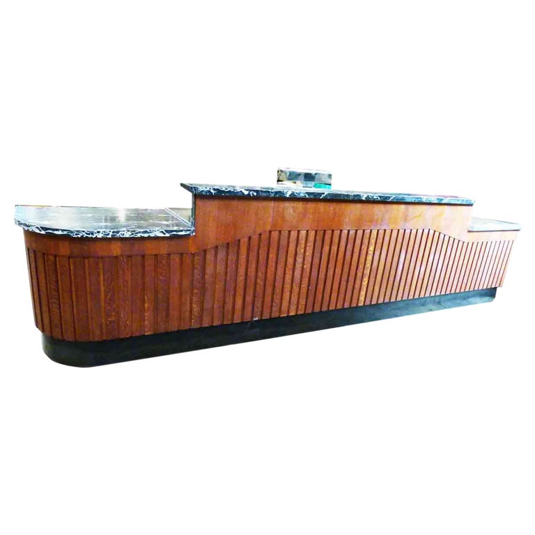 Large Art Deco Style Bar Counter at 1stDibs