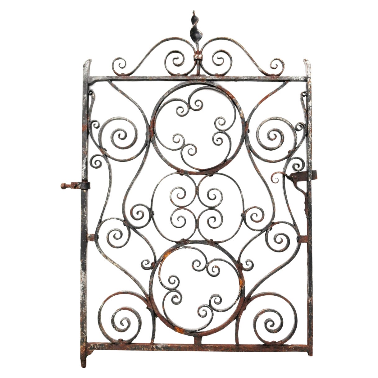 French Antique Wrought Iron Entrance Way at 1stDibs