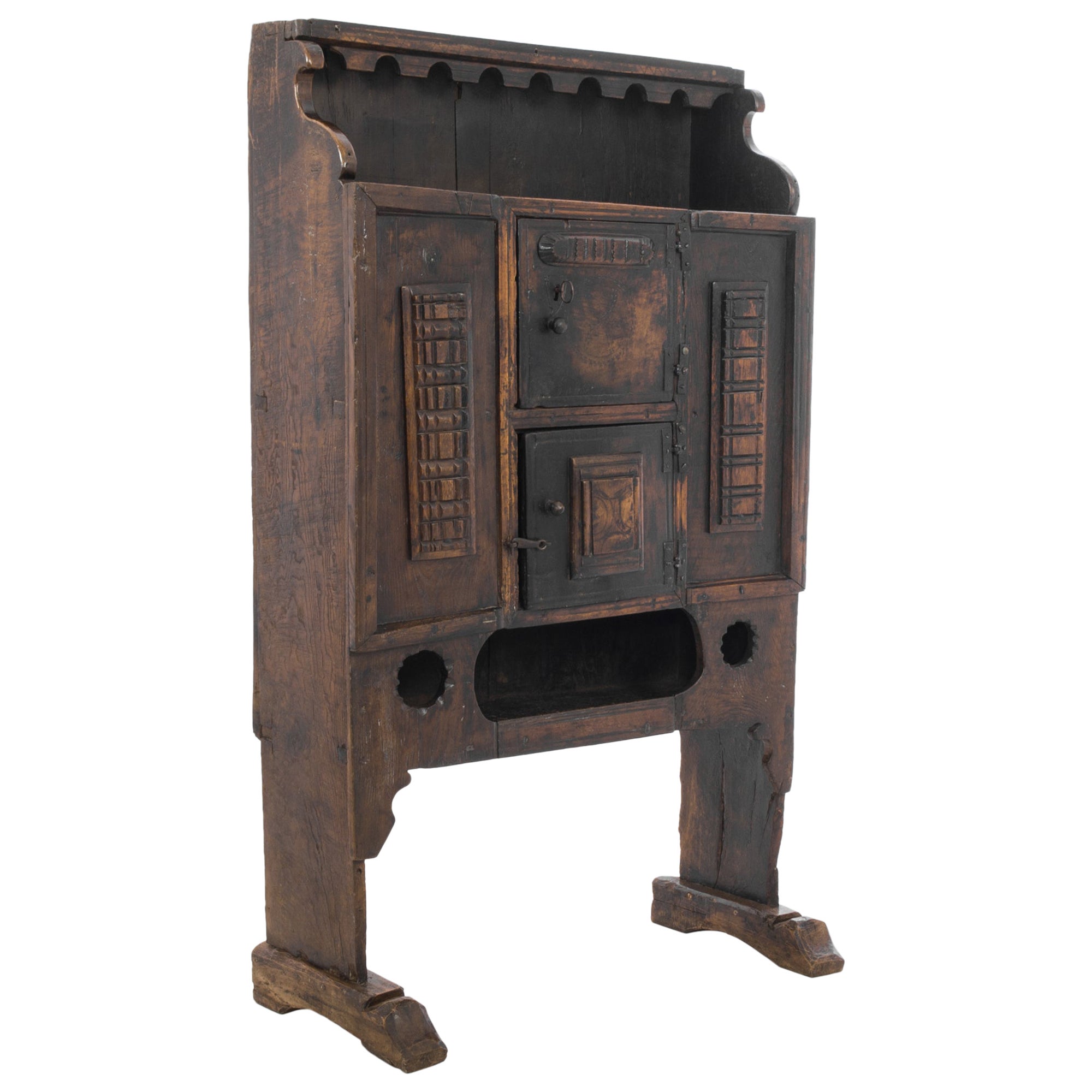 Rare 18th Century Spanish Vargueno Cabinet at 1stDibs