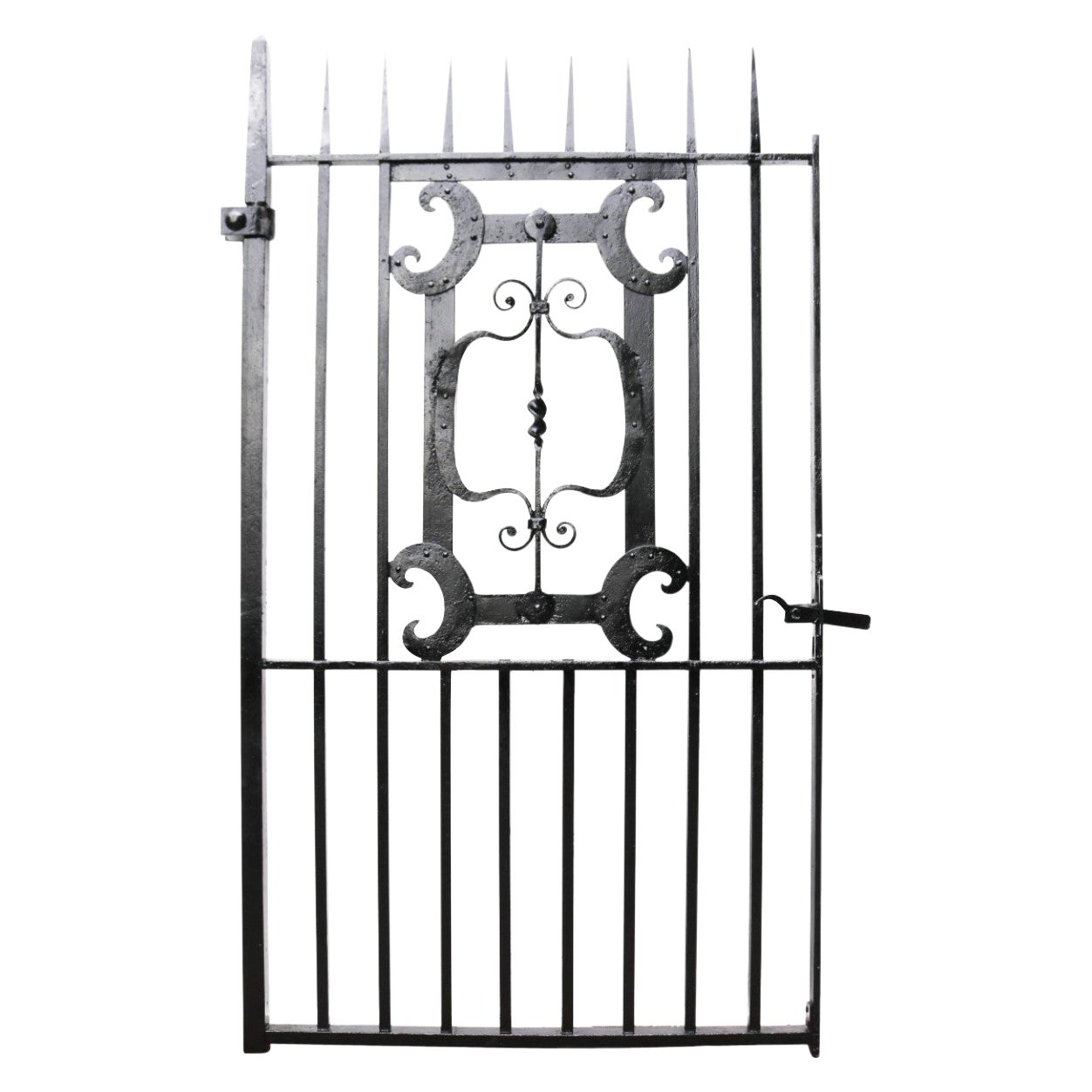 Argentine Wrought Iron Gate For Sale at 1stDibs