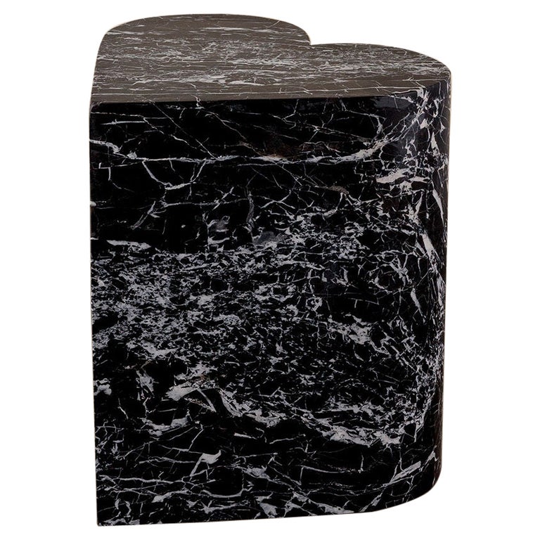Kelly Wearstler Amorata Marble Heart Stool or Side Table For Sale at ...