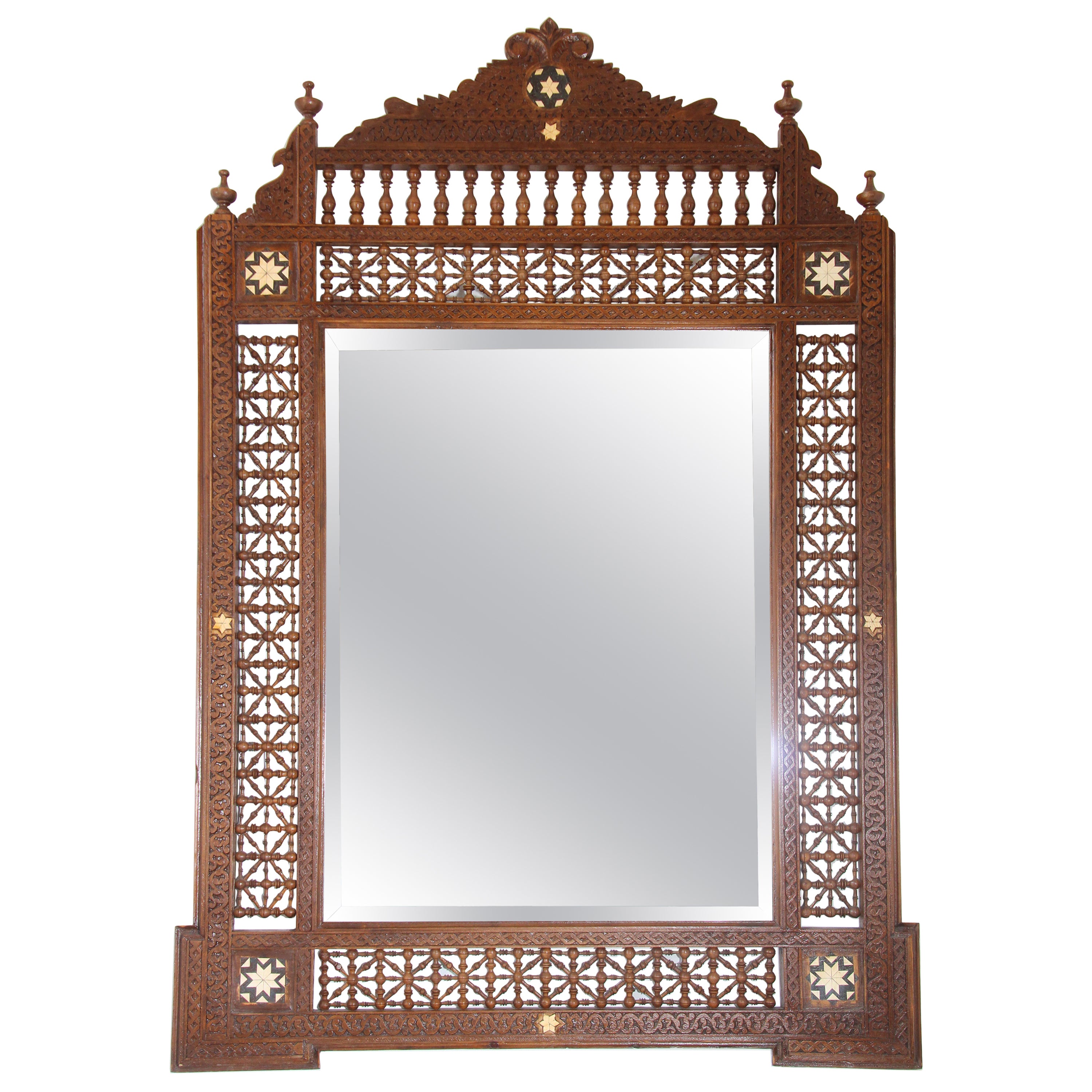 Middle Eastern Moorish Wall Mirror For Sale at 1stDibs | moorish mirror ...