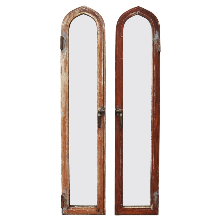 Pair of Antique Lancet Windows at 1stDibs