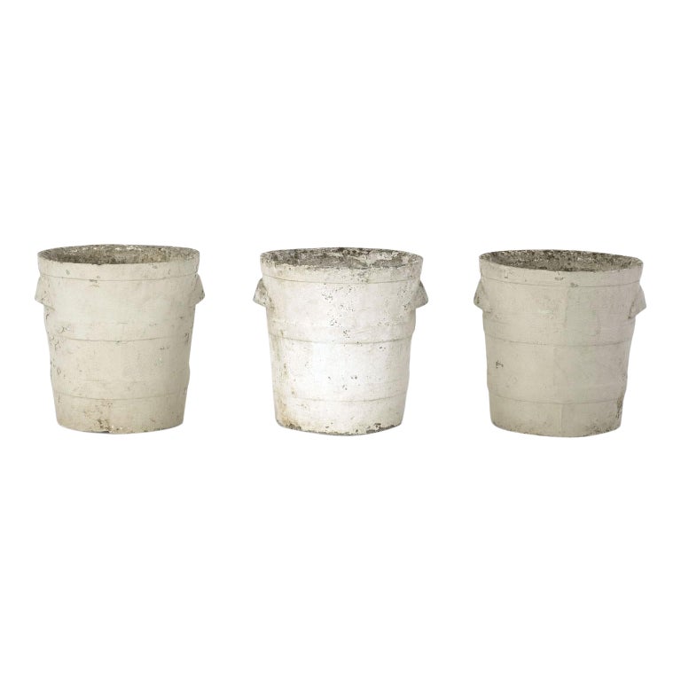 White Composite French Planter at 1stDibs