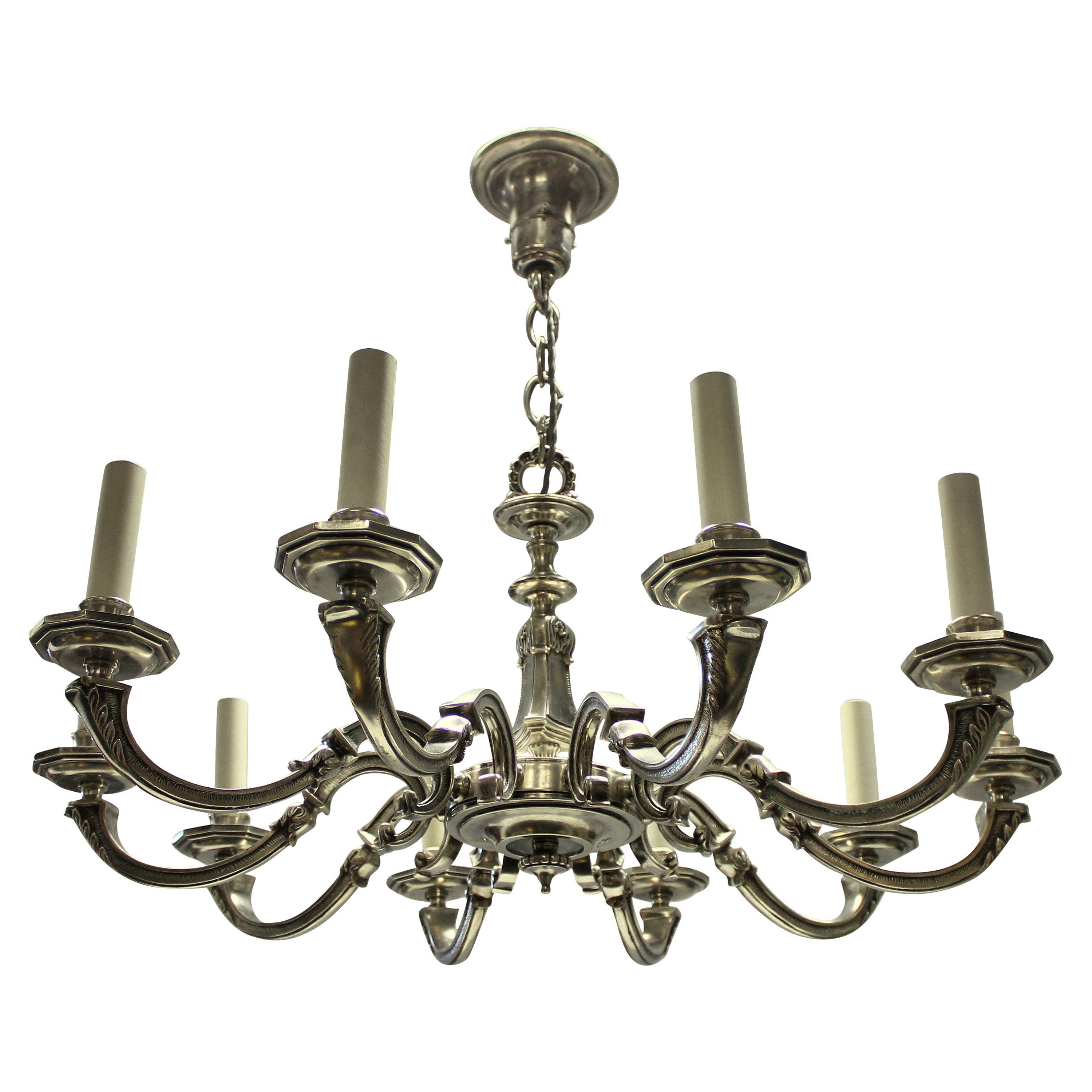 Neo-classical Greek Revival Chandelier at 1stDibs