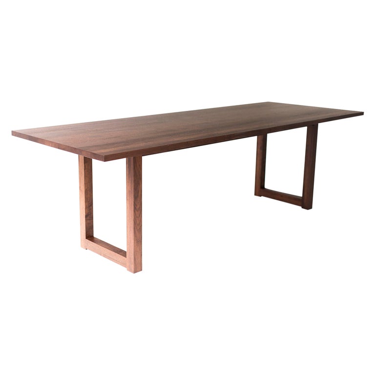 Custom Walnut Desk at 1stDibs