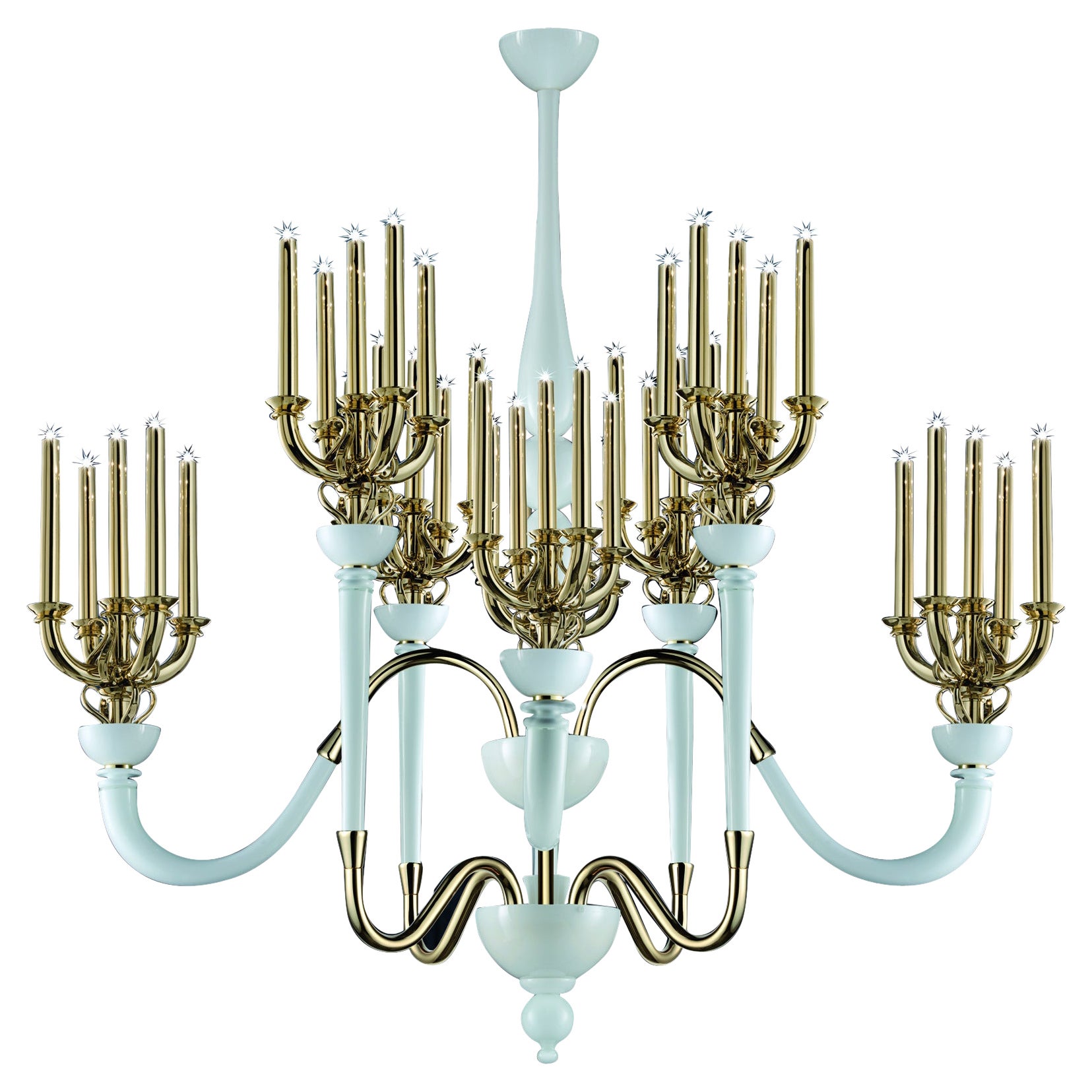 Artistic Handmade Murano Chandelier, Ballroom Samuele Mazza and La ...