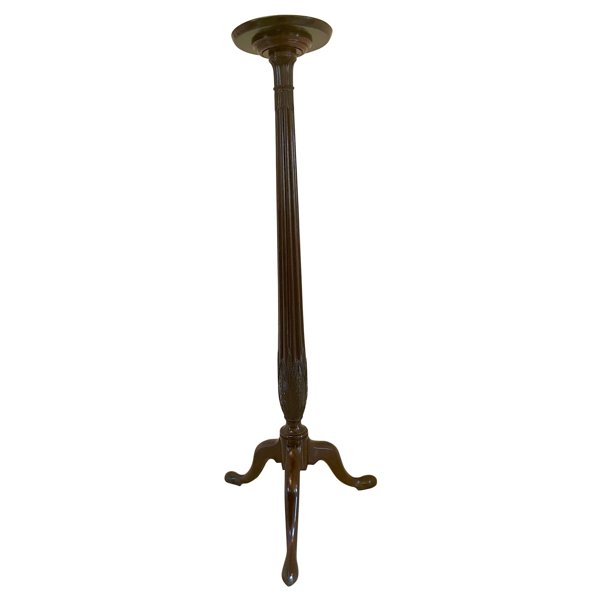 Victorian Mahogany Towel Rail Stand at 1stDibs