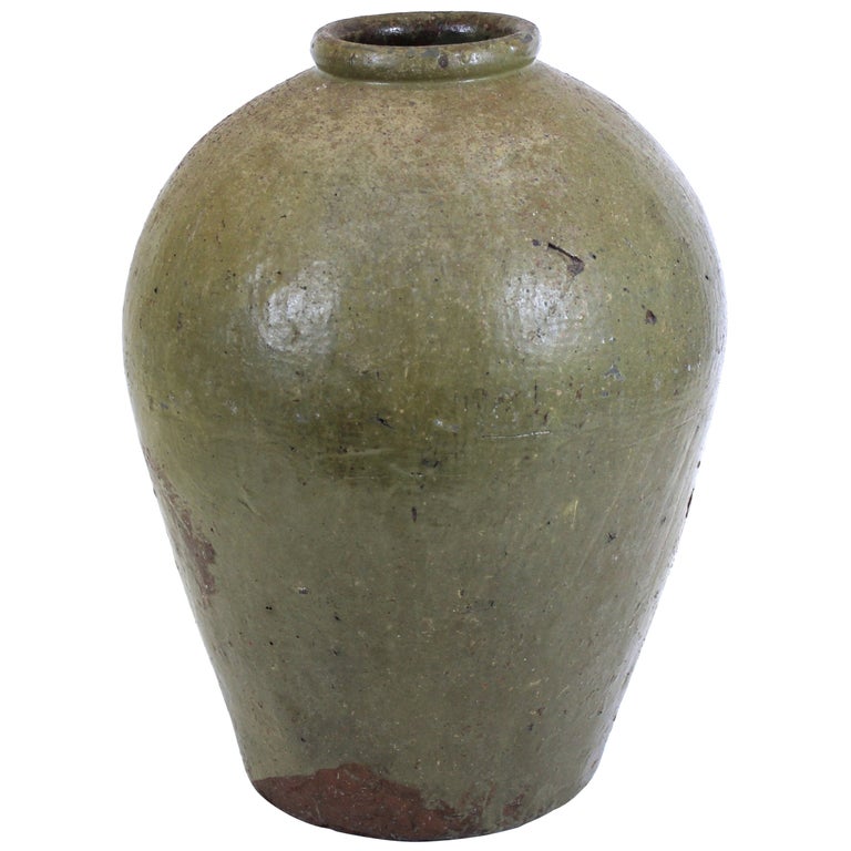 Modern Stoneware Jug Shaped Vase at 1stDibs