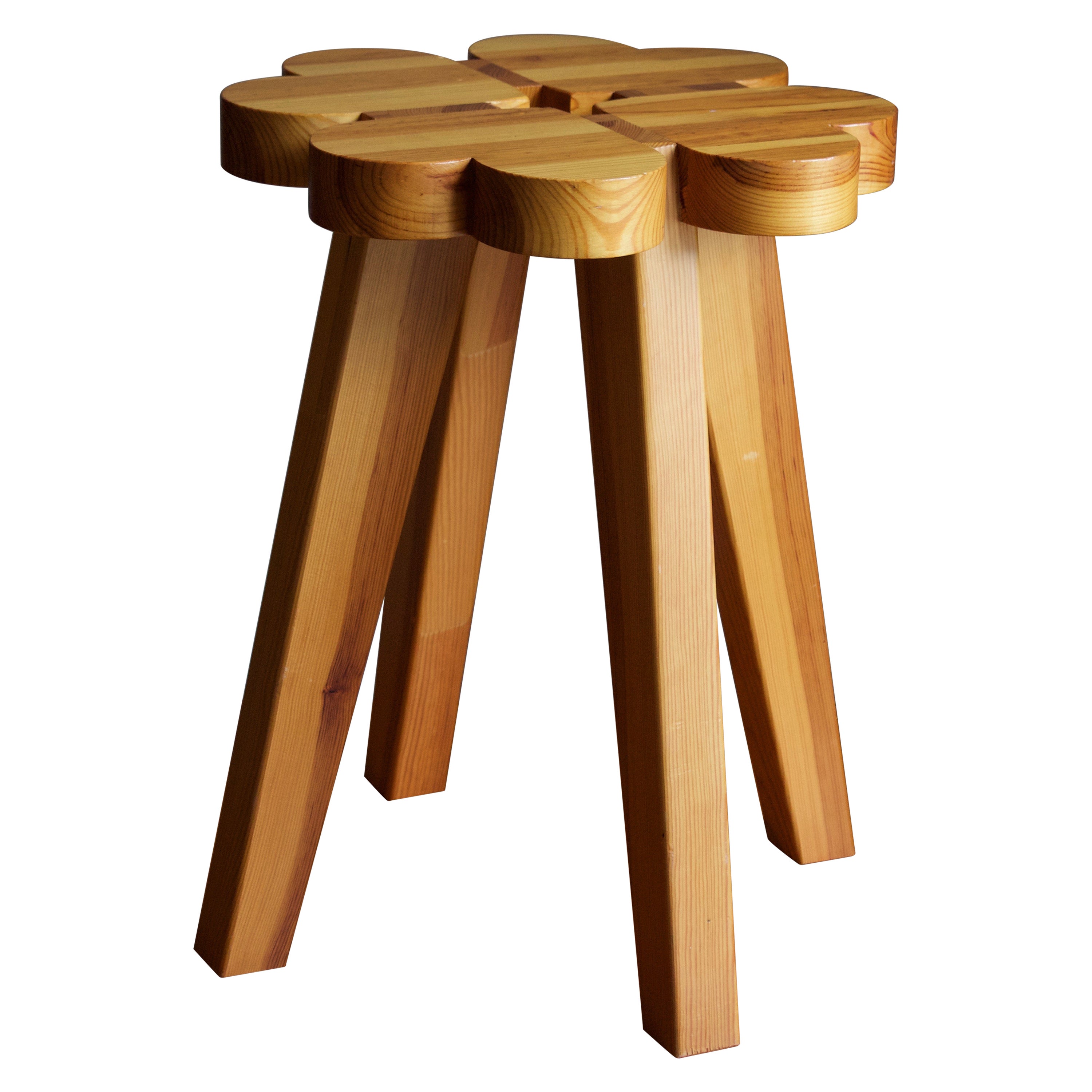 Swedish Modernist Designer, Large Minimalist Coffee Table, Solid Pine ...