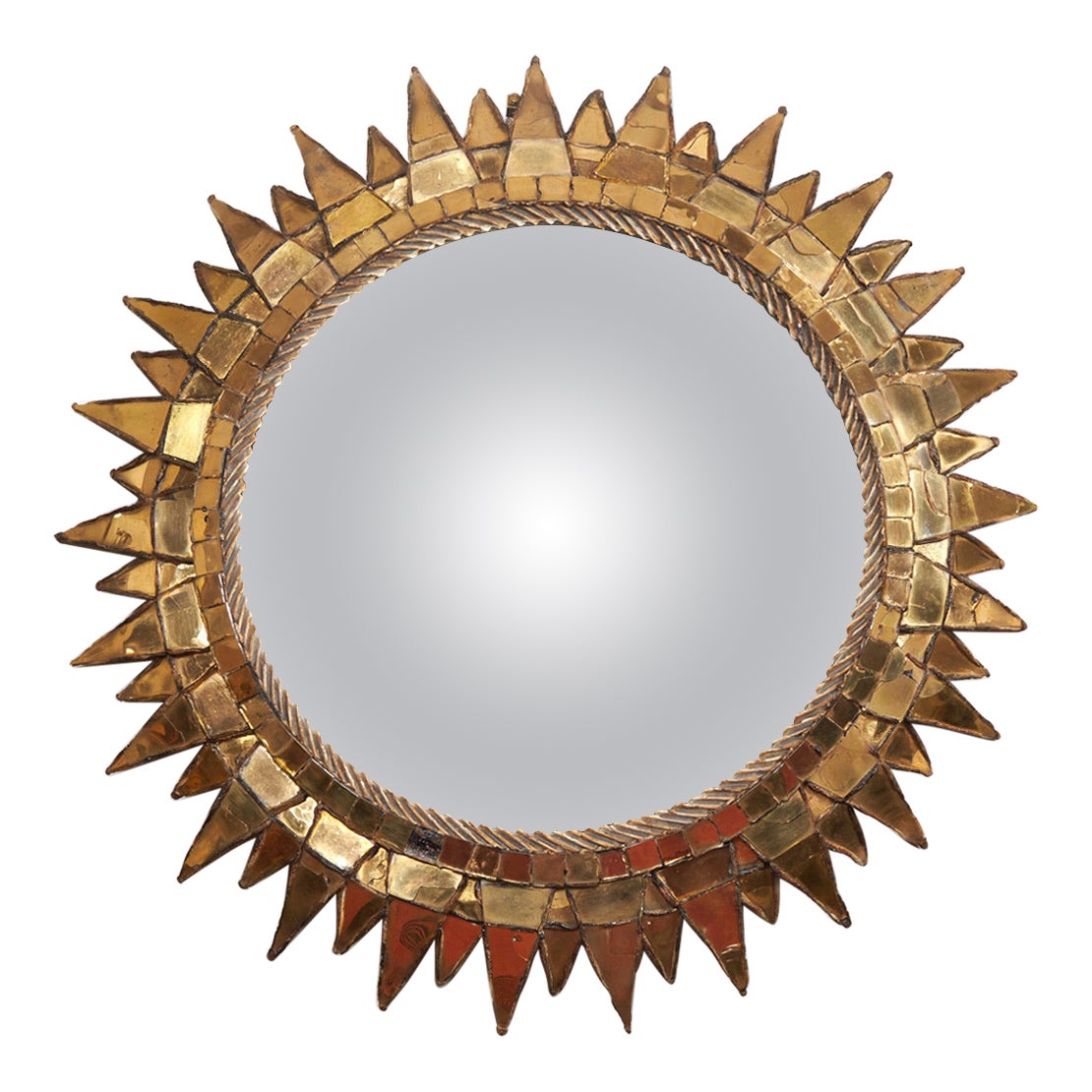 Line Vautrin, Mirror "Soleil à Pointes N°3", circa 1955 at 1stDibs