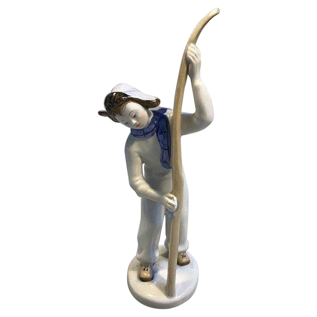 Antique Swedish Terracotta "Elof" Boy Figurine by Christian Eriksson ...