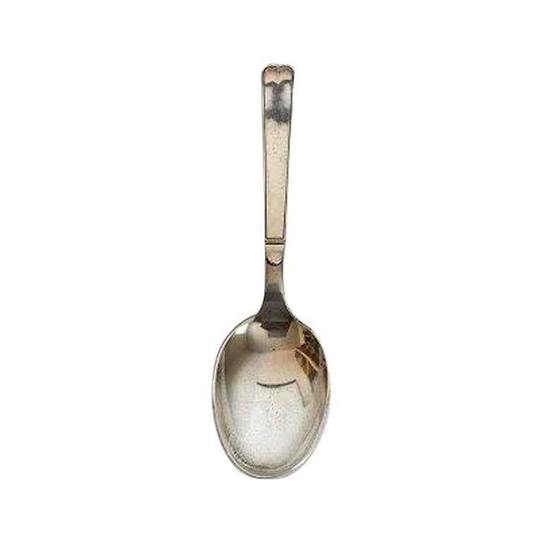 Gran and Laglye Serving Spoon in Silver For Sale at 1stDibs