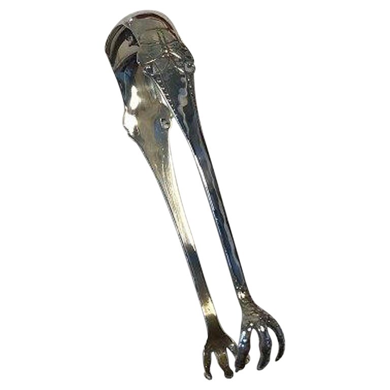 Butterfly Silver Sugar Tongs/Nips For Sale at 1stDibs | butterfly tongs