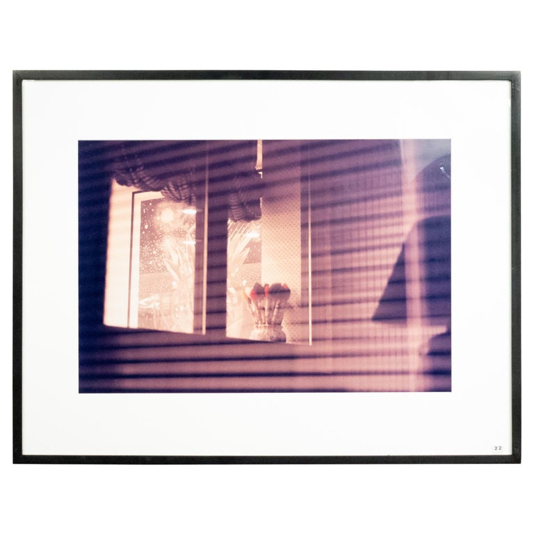 Double Exposure Color Photograph of an Interior For Sale at 1stDibs