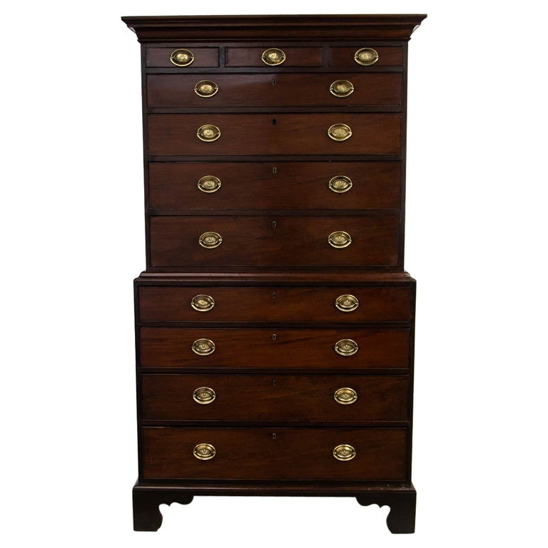 Mahogany Chest on Chest at 1stDibs