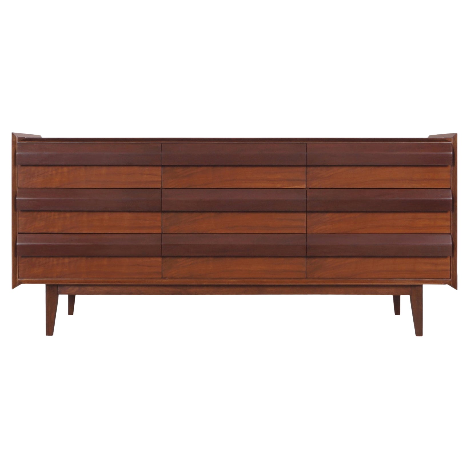 Mid-Century Modern Long Dresser by Lane at 1stDibs