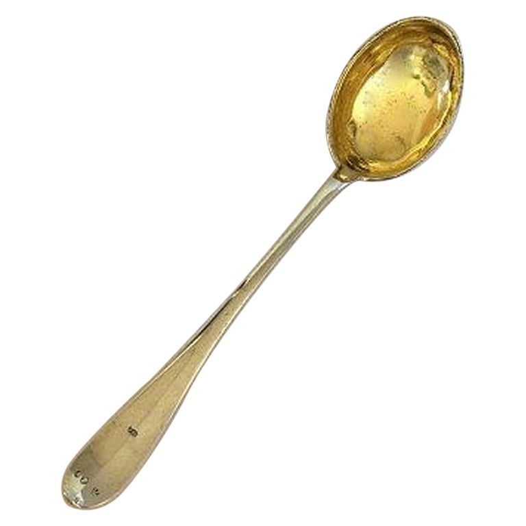 Large Silver Spoon, Moscow, 1888 at 1stDibs
