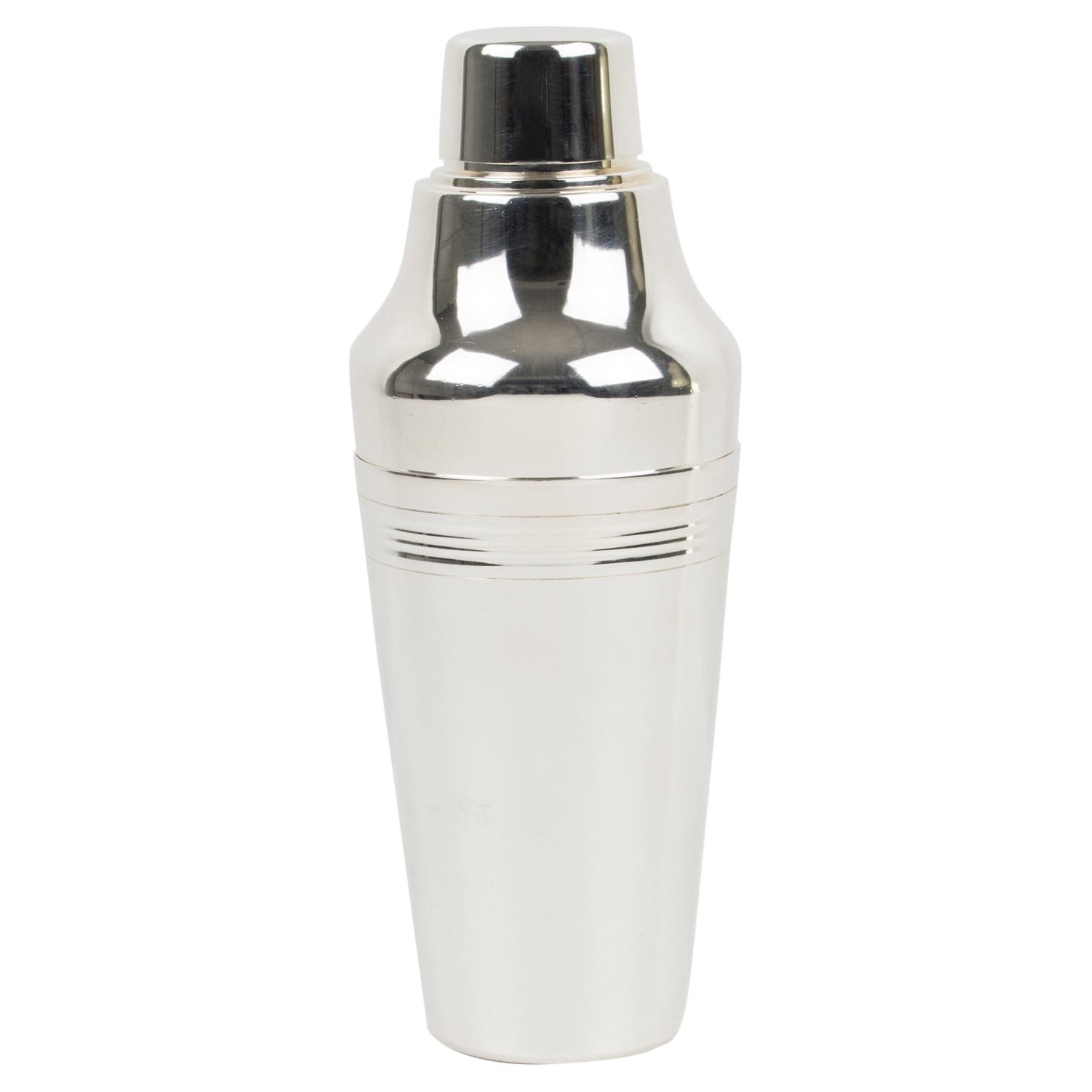 Art Deco Silverplate Penguin Cocktail Shaker at 1stDibs