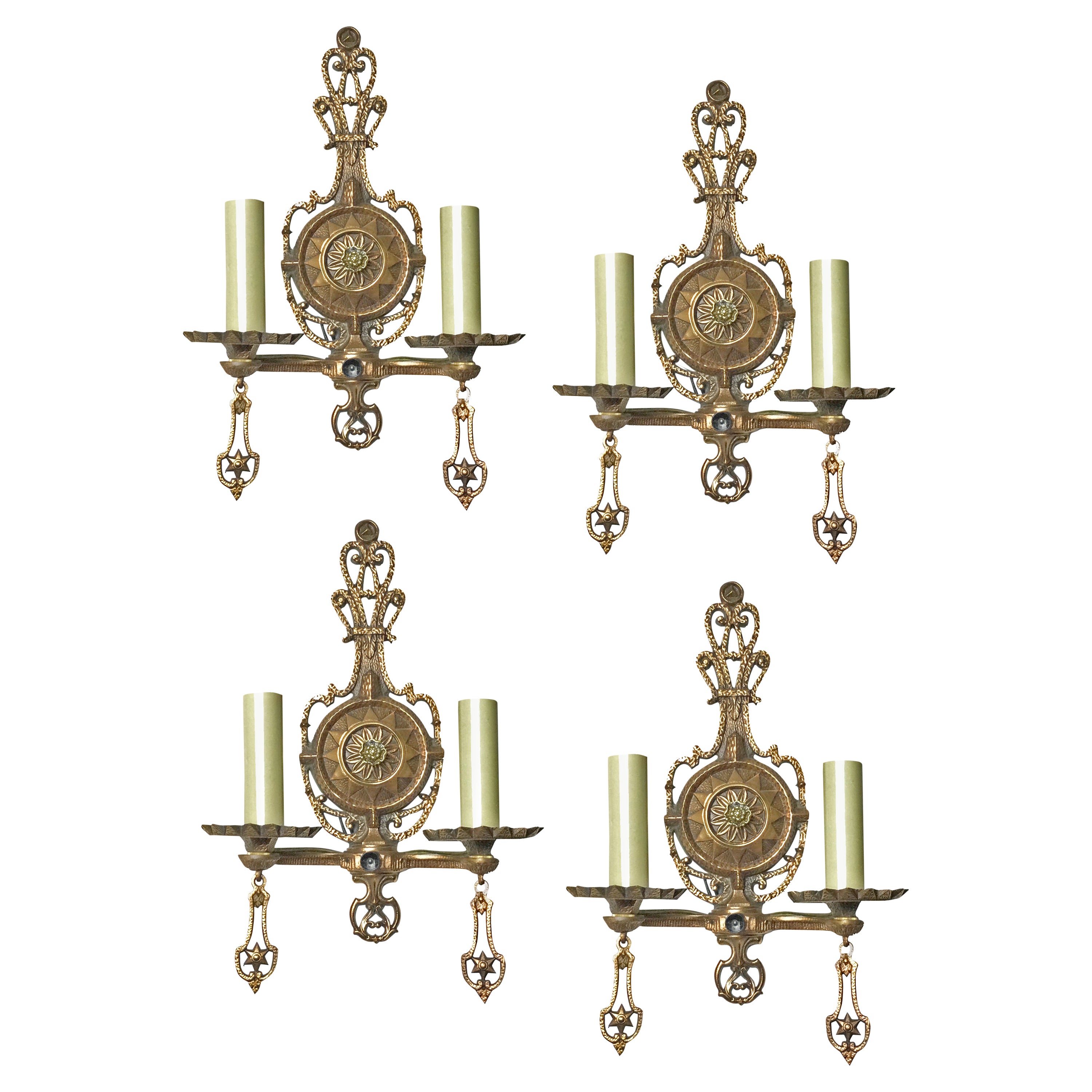 Art Deco Movie Theater Light Sconces at 1stDibs
