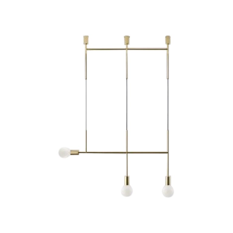 The Jamb Kick Light with Reeded Shade in an Art Deco Style For Sale at ...