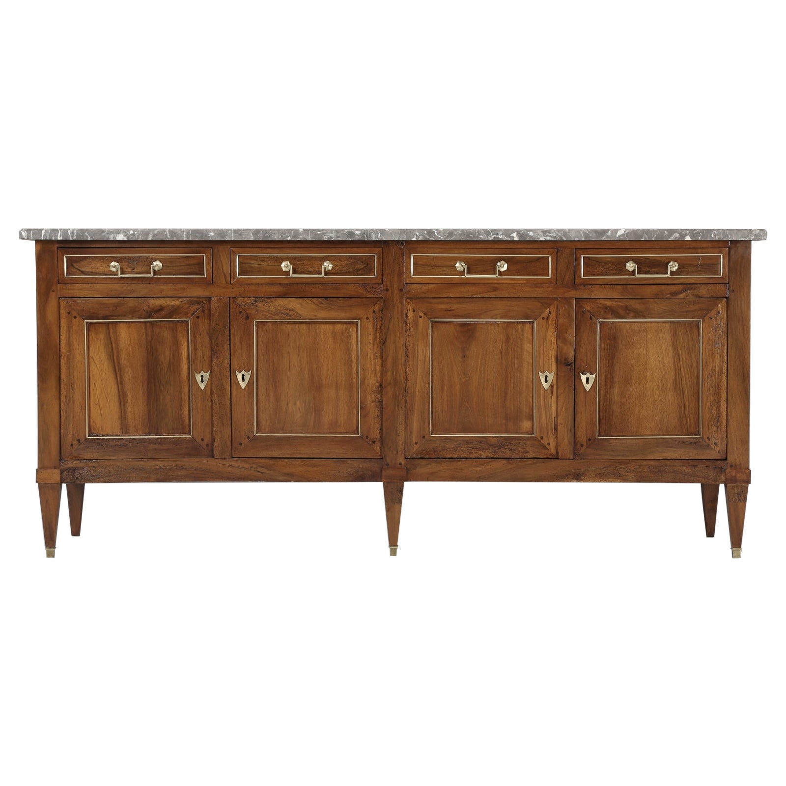 French Antique Directoire Style Large Buffet/Enfilade at 1stDibs