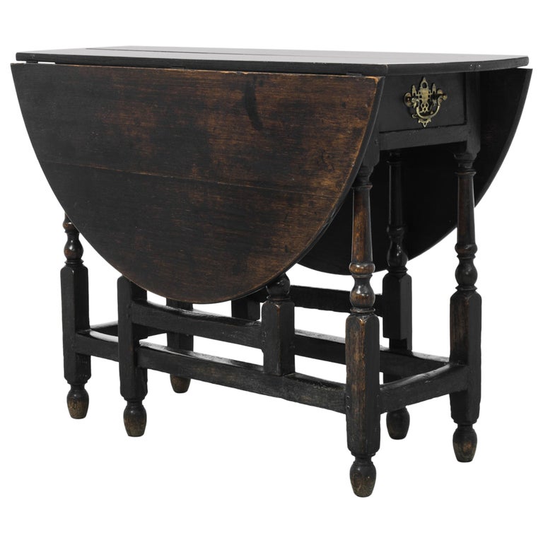 Antique British Wooden Gateleg Table at 1stDibs