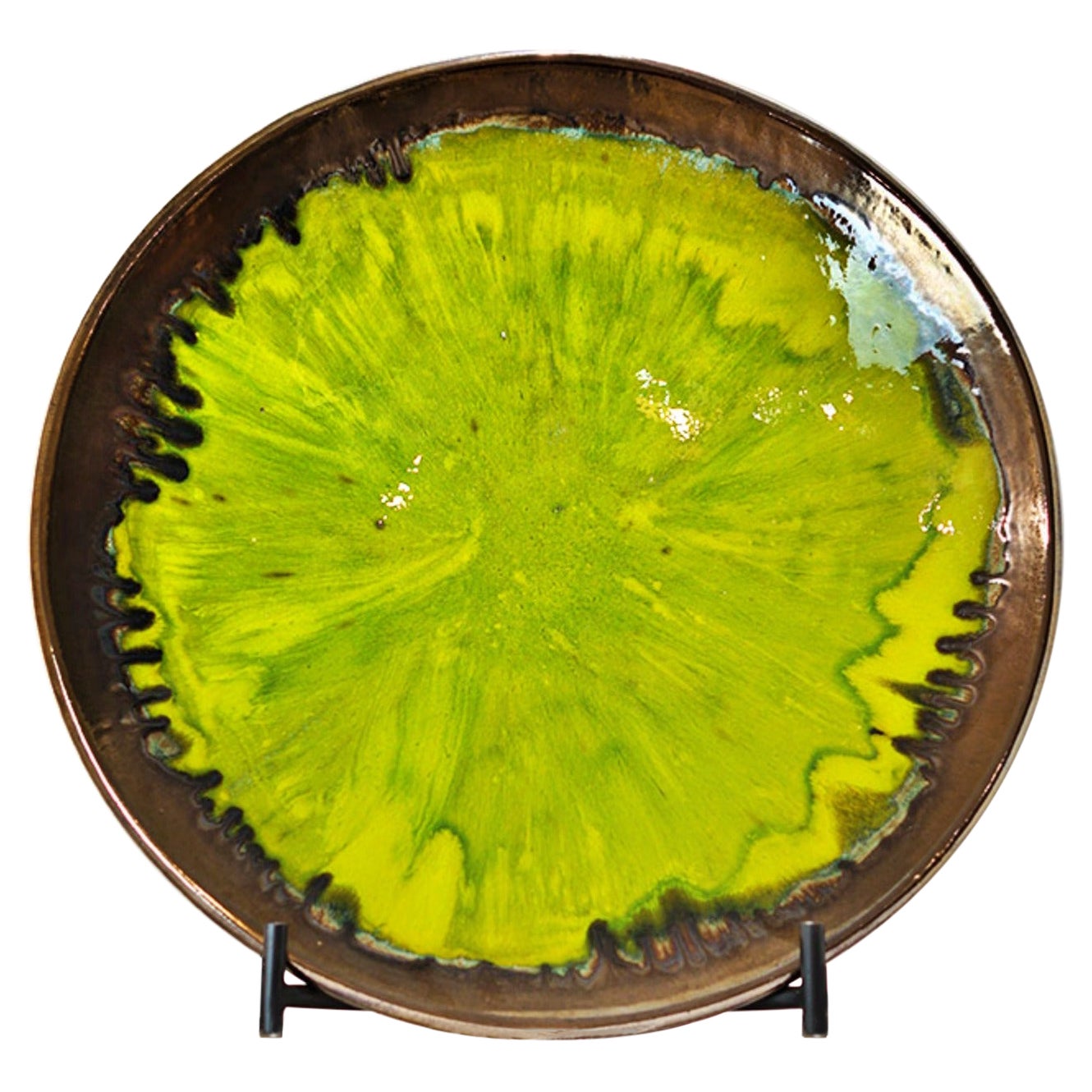 French Hand Made Ceramic Flush Mount at 1stDibs | elsa foulon studio ...
