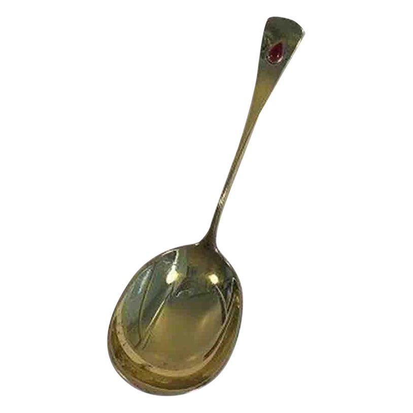 Set of Four Gilt Bronze Spoons by Claude Lalanne for Artcurial For Sale ...