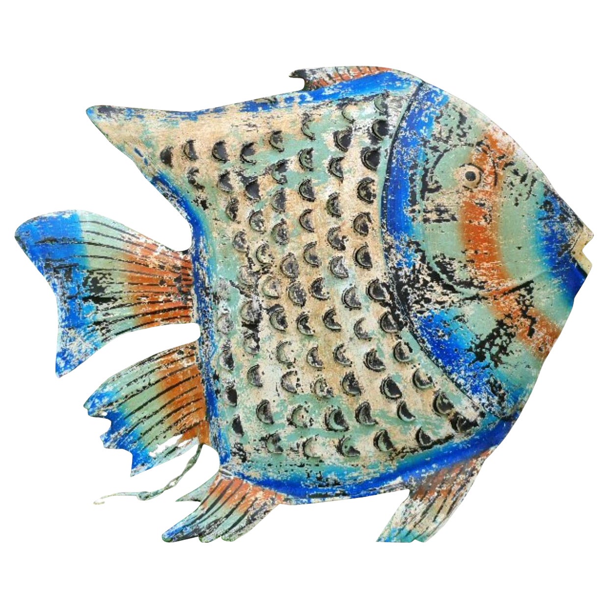 Metal Fish Sculptures - 25 For Sale on 1stDibs | metal fish sculpture ...