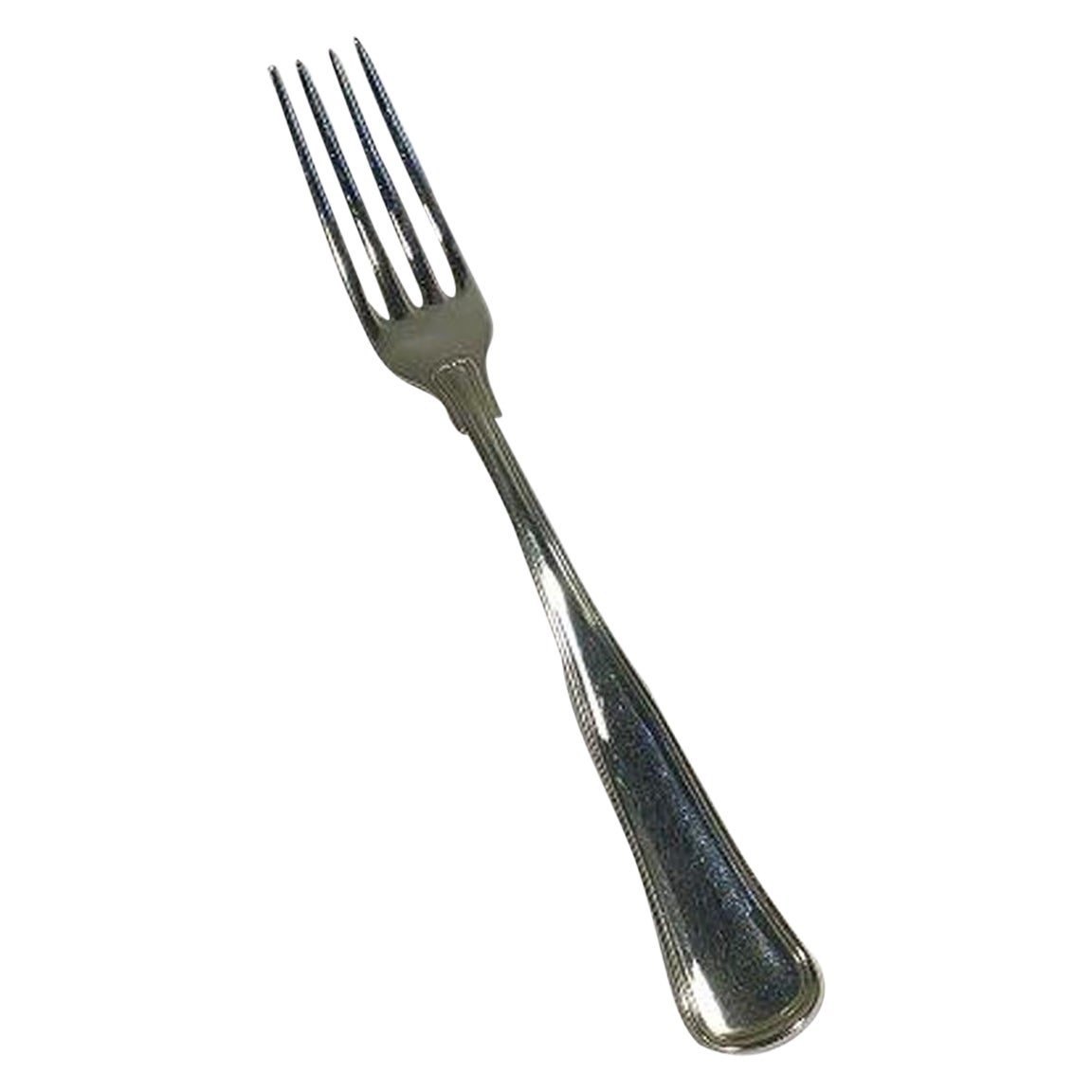 Danish Silversmith, Old Danish Fork in Silver, 1920s-1930s, 4 Pieces ...