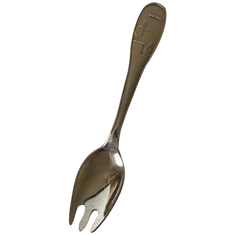 Cohr Olympia Silver "Spork" For Sale at 1stDibs