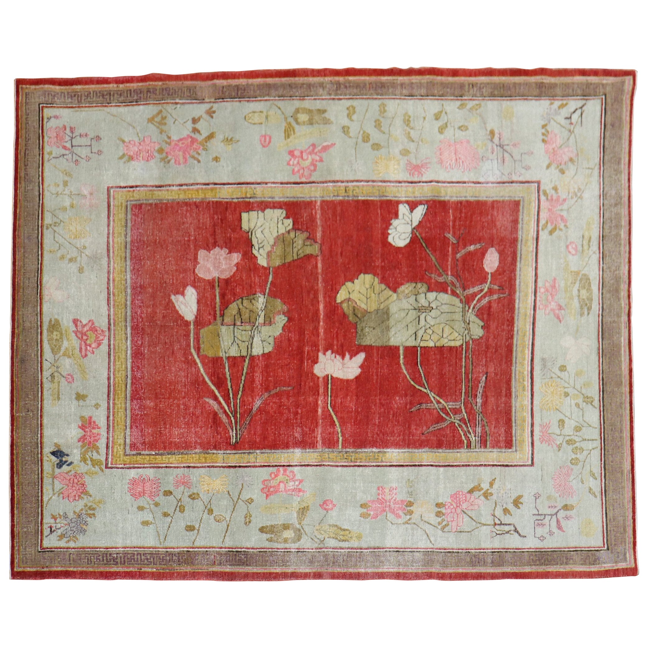 Early 20th Century Antique Asari Rug For Sale at 1stDibs