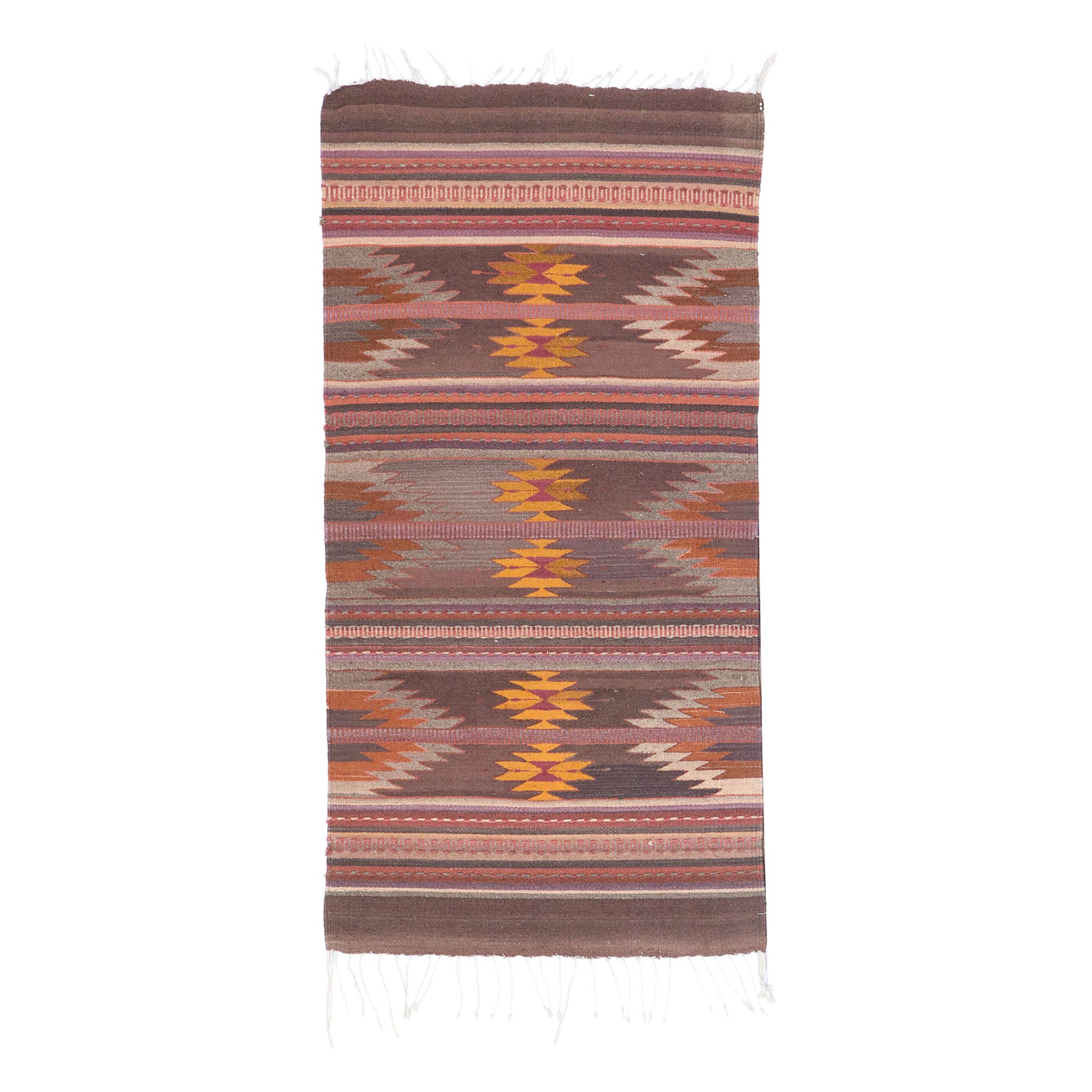 Vintage Turkish Kilim Rug with Southwestern Desert Style at 1stDibs