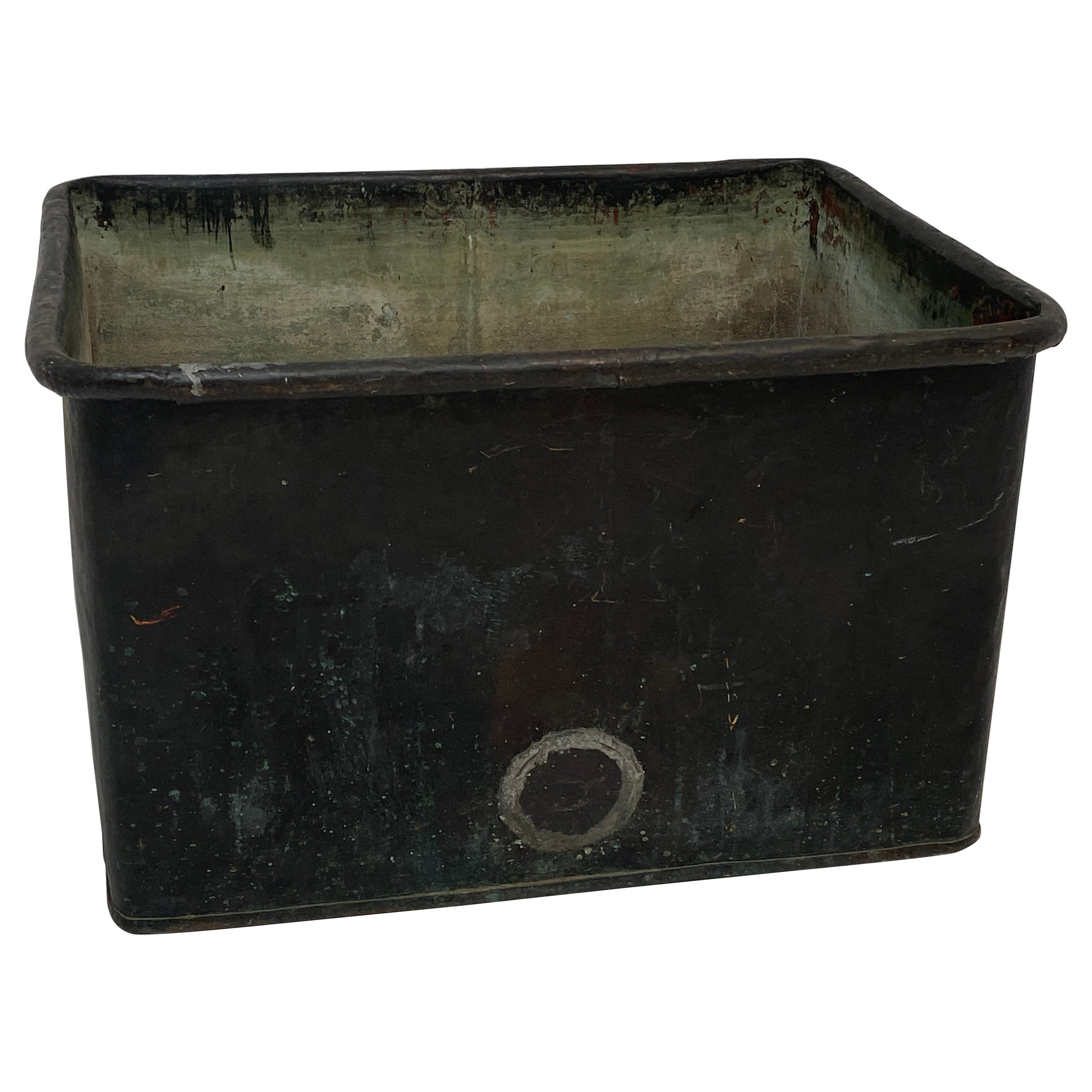 Single Vintage Copper Vase at 1stDibs
