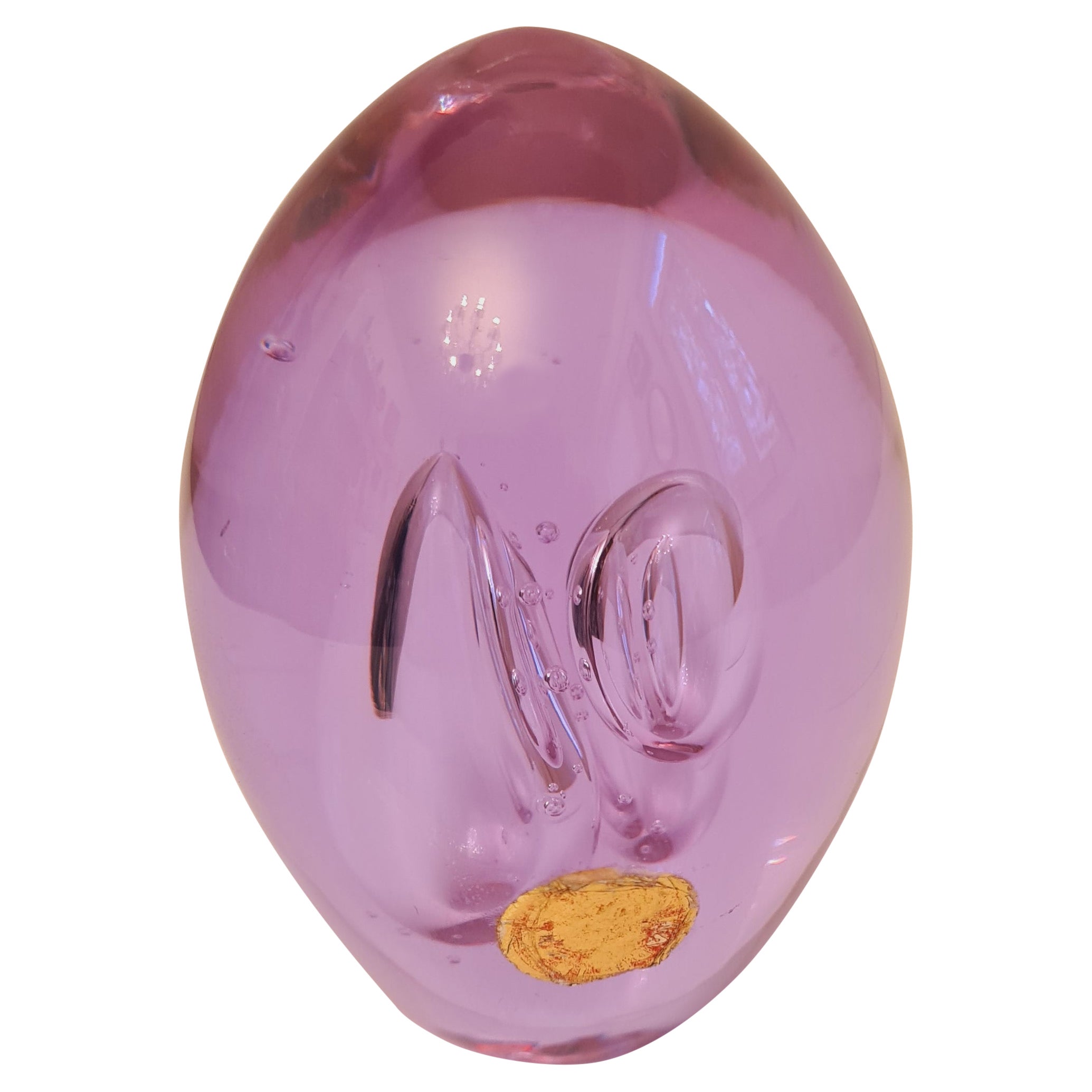 Murano Paperweight Aquarium Squid Signed by Sergio Rossi, Murano, 1970s ...