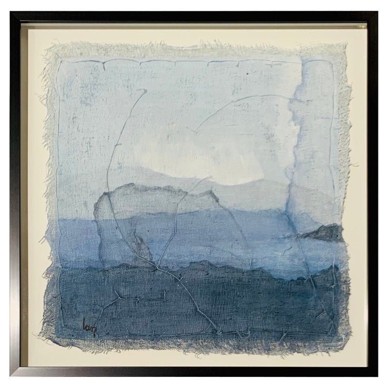 Shades of Blue Painting by Artist Diane Petry, Contemporary, Belgium at ...