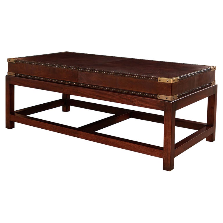 Campaign Form Coffee Table For Sale at 1stDibs