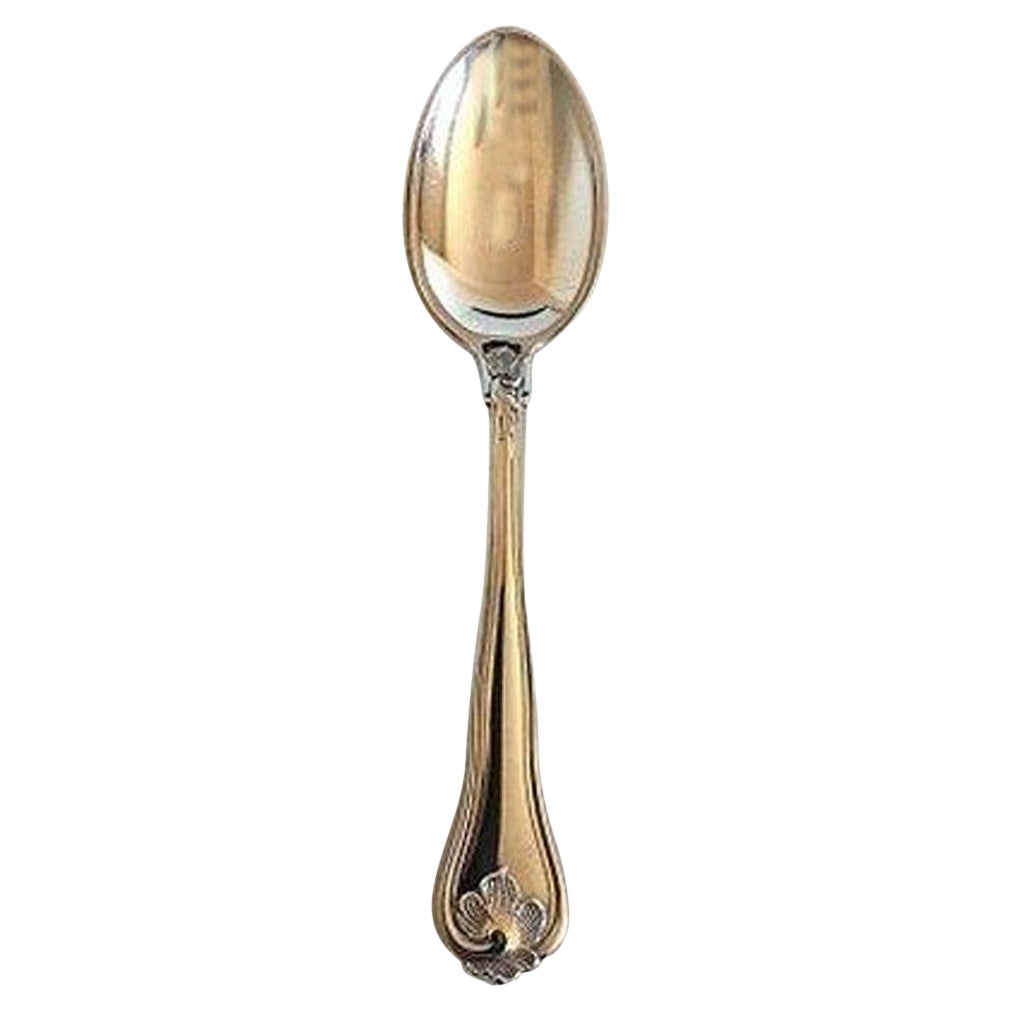 Cohr, Denmark Saxon Flower Silver Cutlery, Coffee Spoon, 13 Pieces For ...