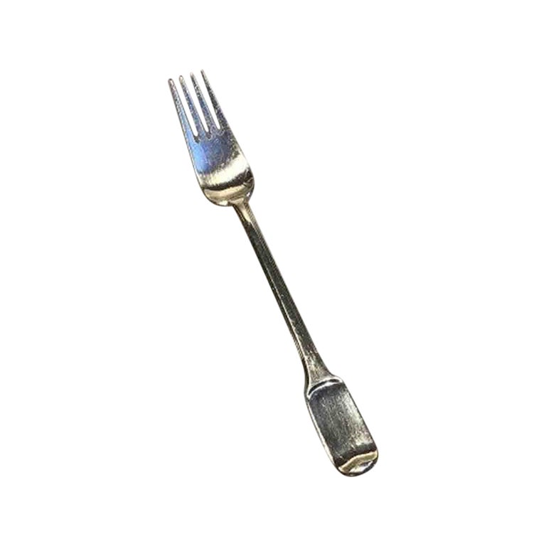 W and S. Sorensen Silver Old Danish Luncheon Fork For Sale at 1stDibs