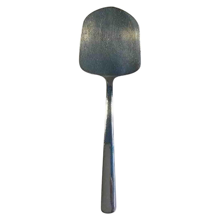 Kay Bojesen Sterling Silver Grand Prix Sandwich Server For Sale at 1stDibs