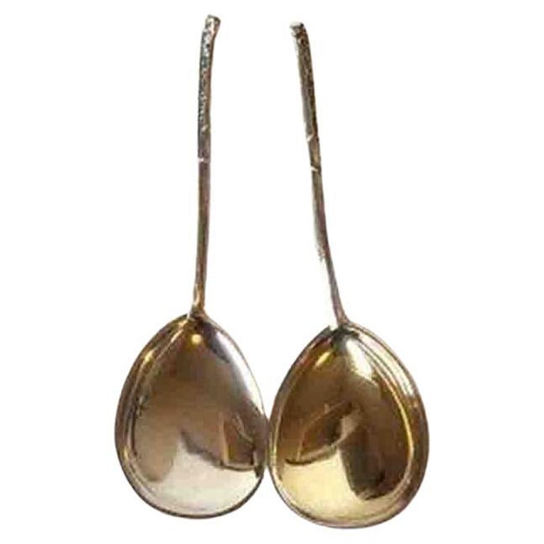 Kunstflidslotteriet or Frederiksborglotteriet 2 Silver Spoons by ...