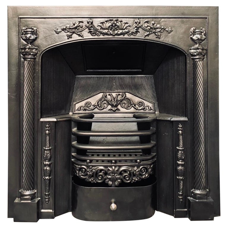 19th Century Georgian Style Hob Grate Fireplace Insert For Sale at ...