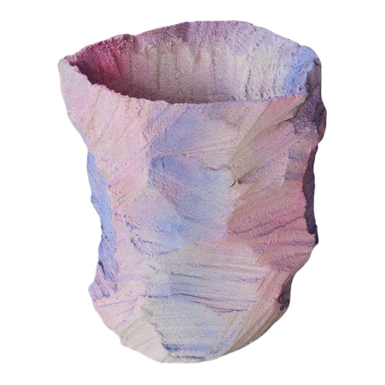 Group of Two Fine Carved Rock Crystal Vases by Phoenix For Sale at 1stDibs